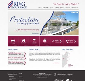 RF&G Insurance – Belize Internet Marketing